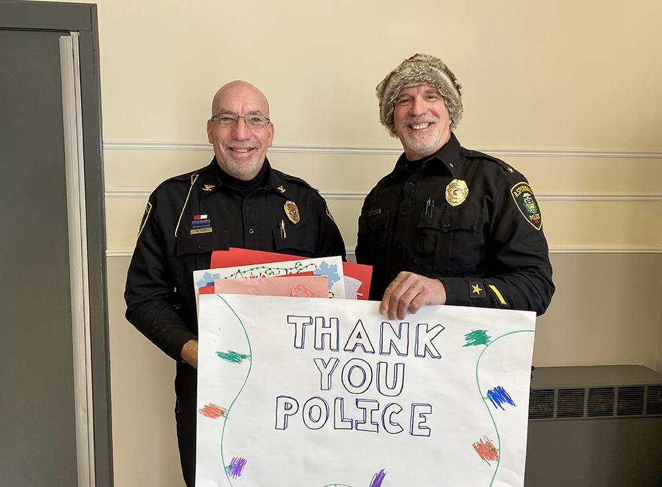 Presents from Police delivers cheer, gifts